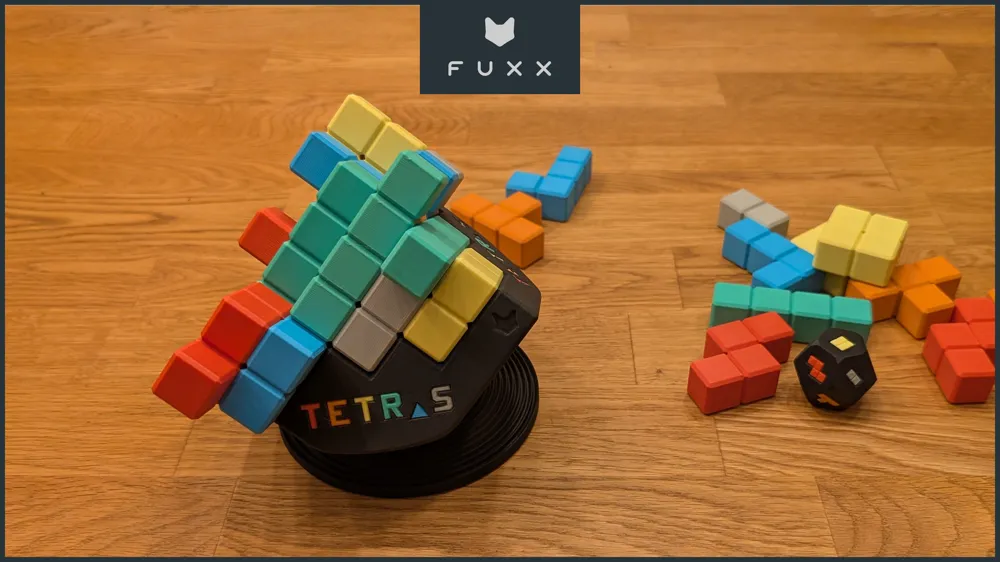 TETRΔS - The new dimension TETR_S (balance tetris) by fuxx MakerWorld ...