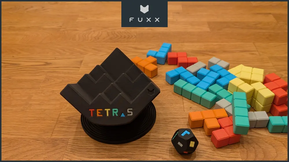 TETRΔS——全新维度TETR_S（平衡俄罗斯方块） 来自 fuxx MakerWorld：免费下载 3D 模型