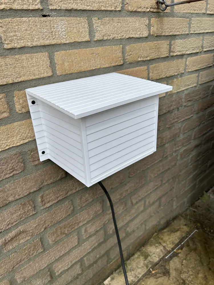 Housing for outdoor power socket - classic design - Free 3D Print Model ...