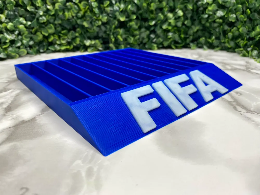 PlayStation Fifa Game Holder Stand Display by 3dprintsssss - MakerWorld