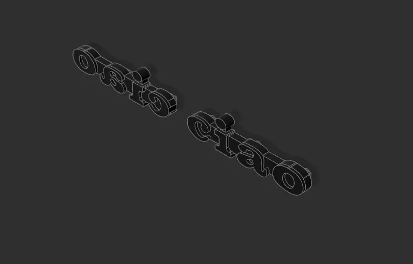 Piaggio Ciao Side Logo by Daniel - MakerWorld