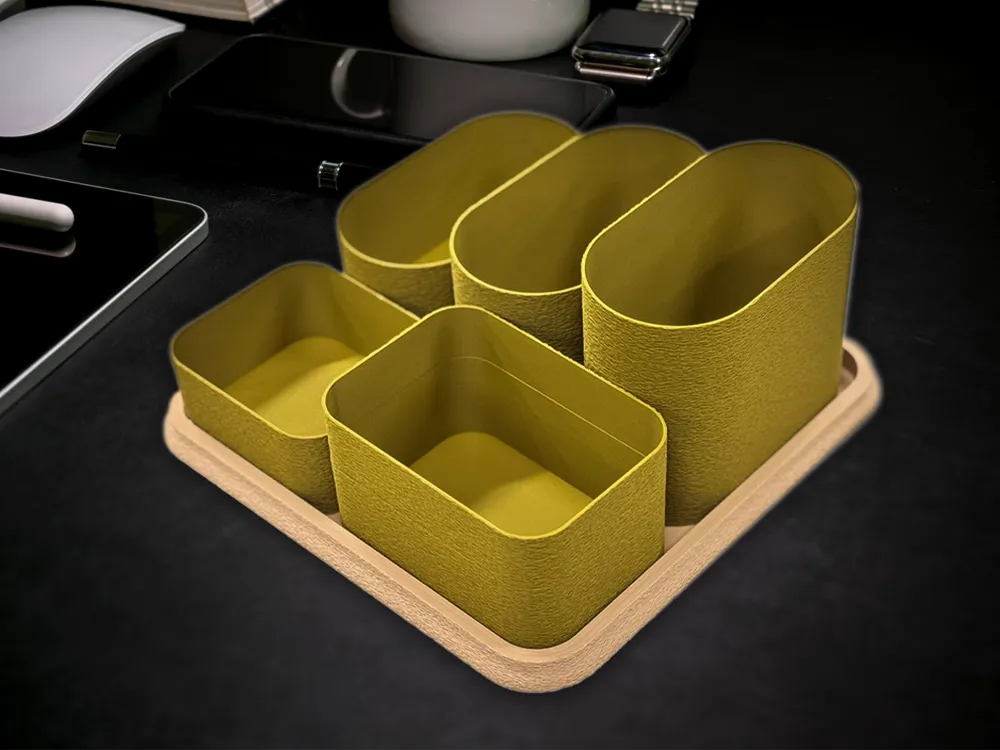 Modular Desk Organizer 18x18cm by Chicky - MakerWorld