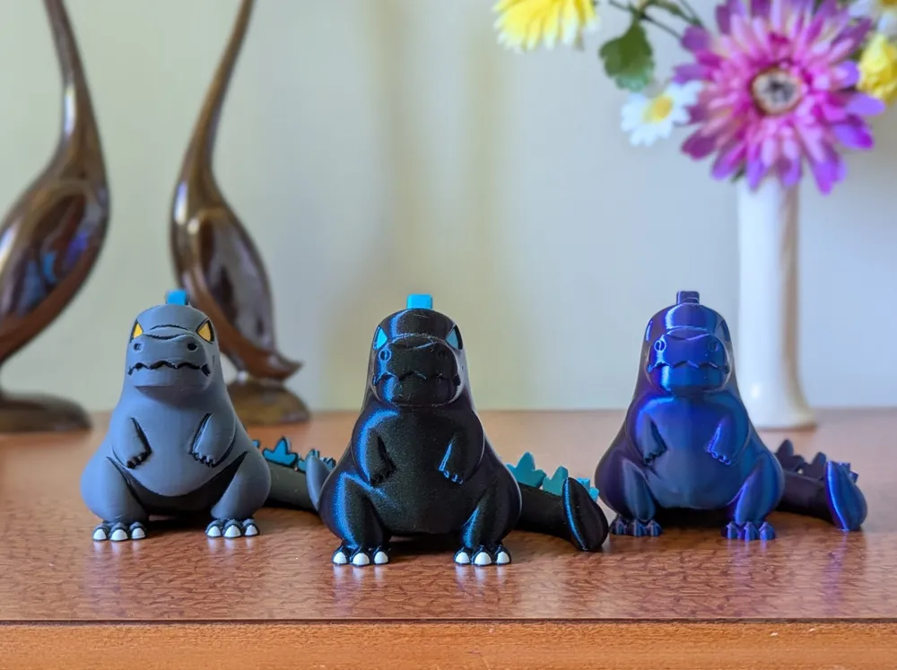 Godzilla chibi figure - Free 3D Print Model - MakerWorld