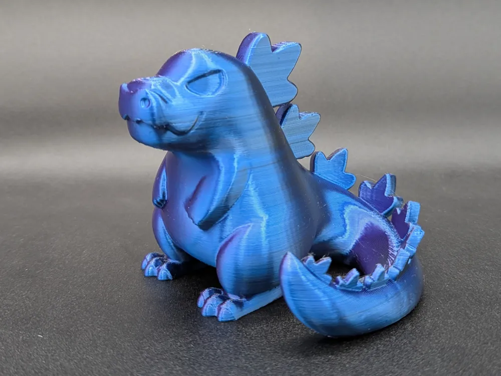 Godzilla chibi figure - Free 3D Print Model - MakerWorld