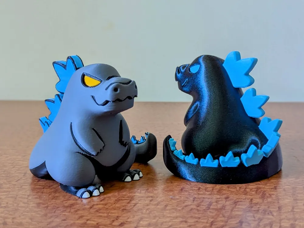 Godzilla chibi figure - Free 3D Print Model - MakerWorld