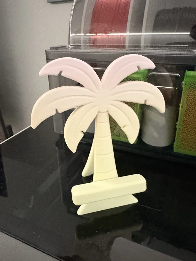 Universal Palm Tree Stand – Phone, Card & More - Free 3D Print Model ...