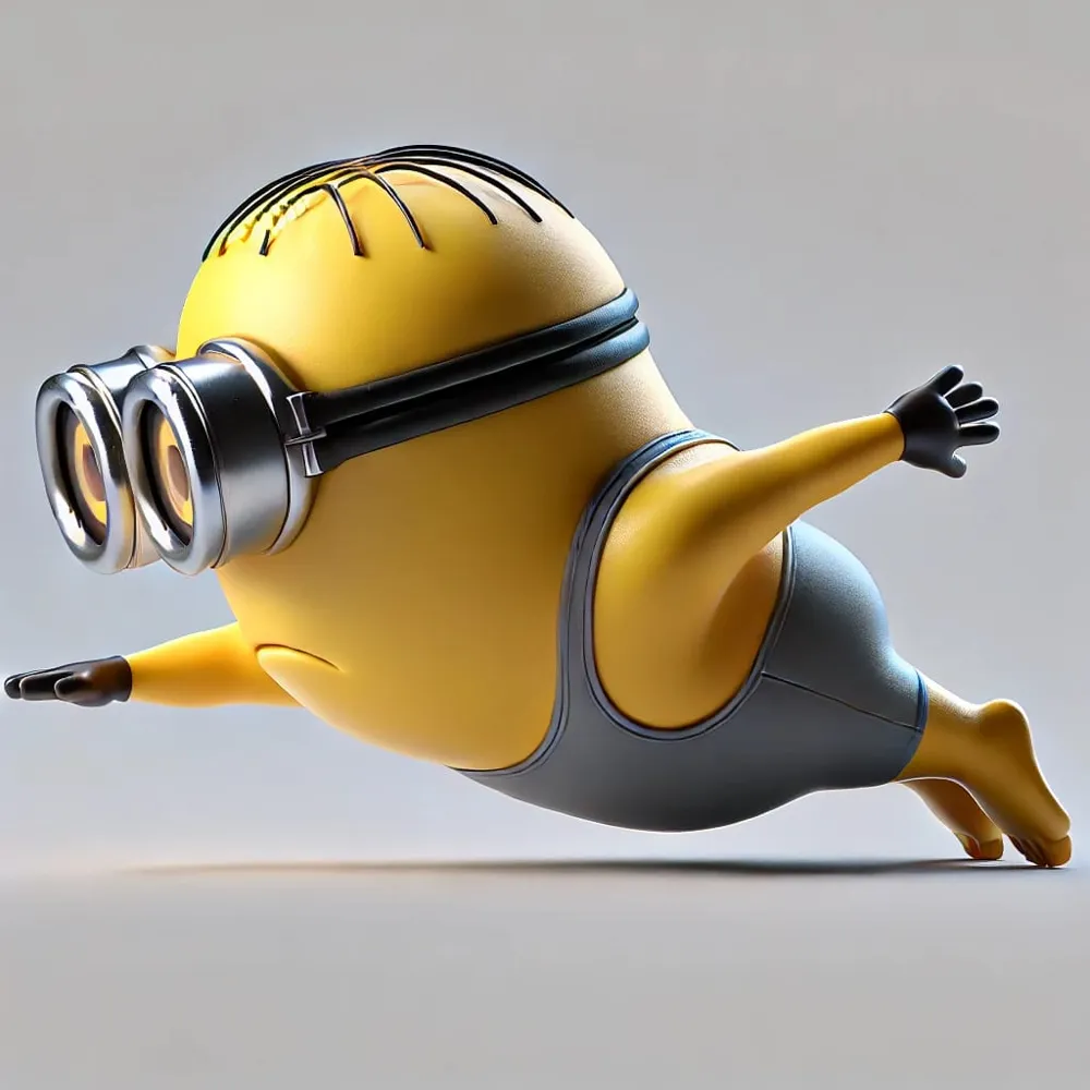 Minion splash swimming by Print-Jam - MakerWorld