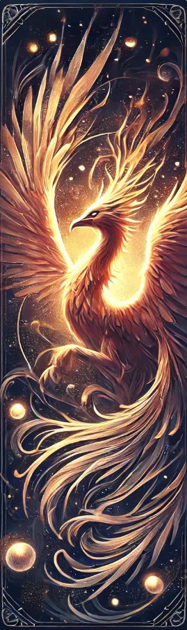 Bookmark Phoenix by Wickieprints - MakerWorld