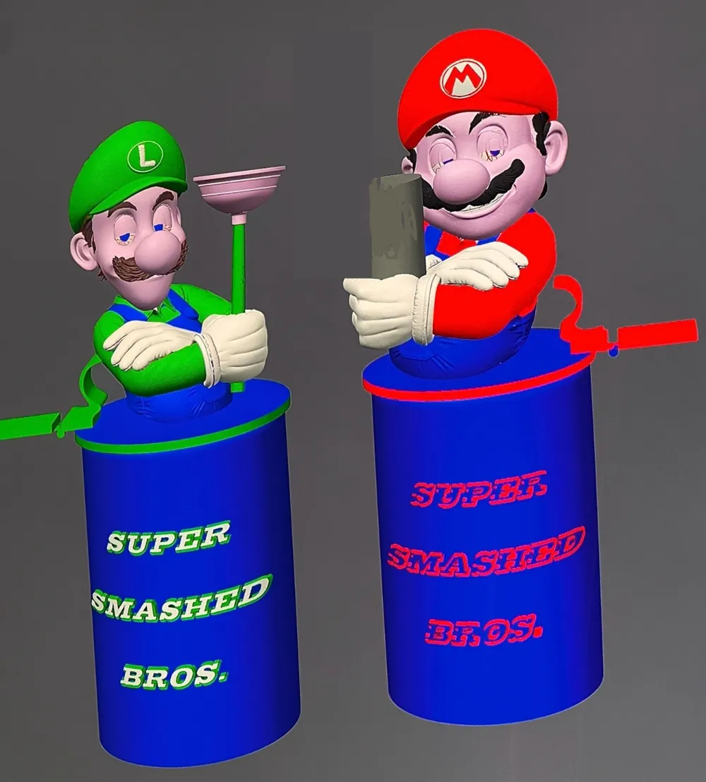 Super smashed Bros. drink coozies by KC-3DARMY - MakerWorld