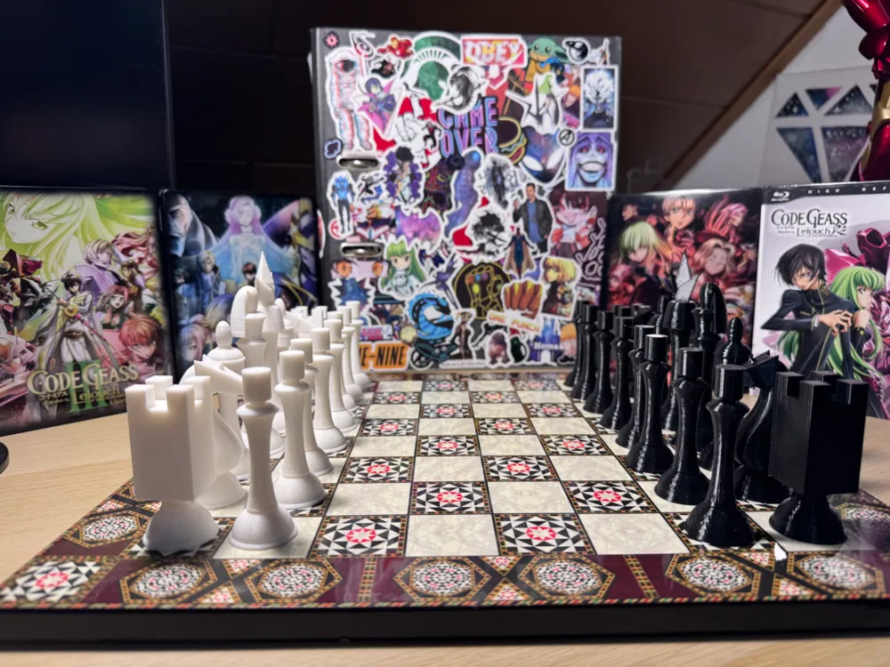 Code Geass Inspired chess King by Ossibotreal - MakerWorld