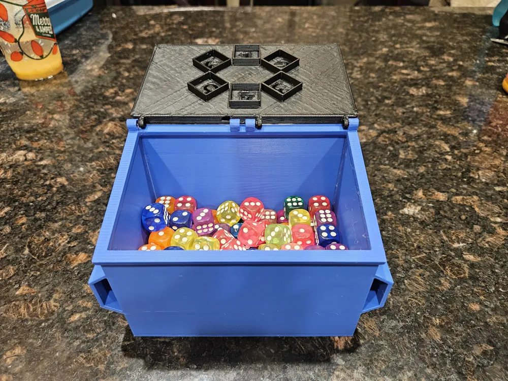 Dumpster Dice Game - Free 3D Print Model - MakerWorld