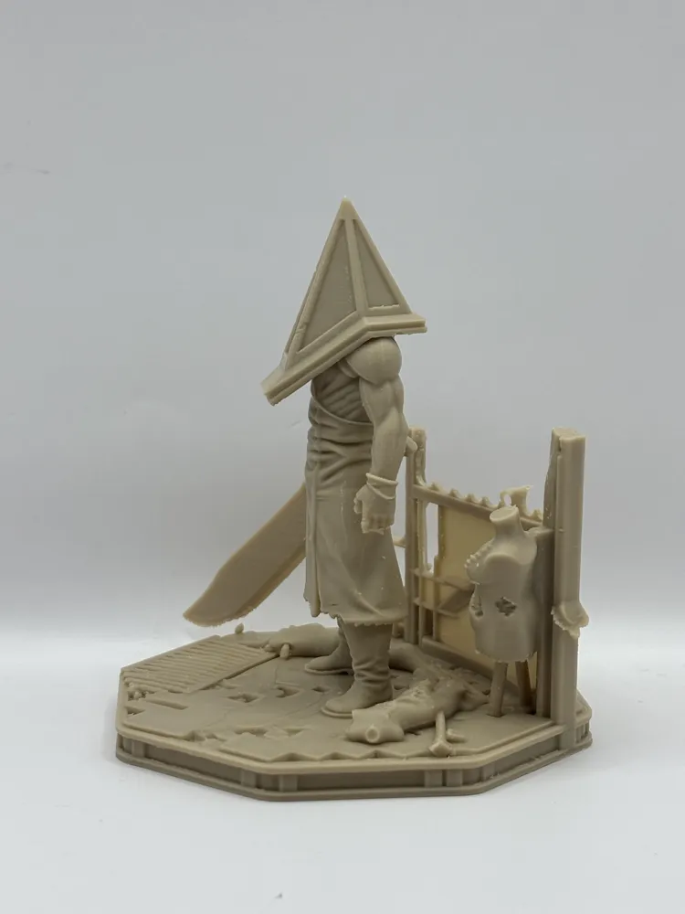 Silent Hill Pyramid Head Figure - Free 3D Print Model - MakerWorld