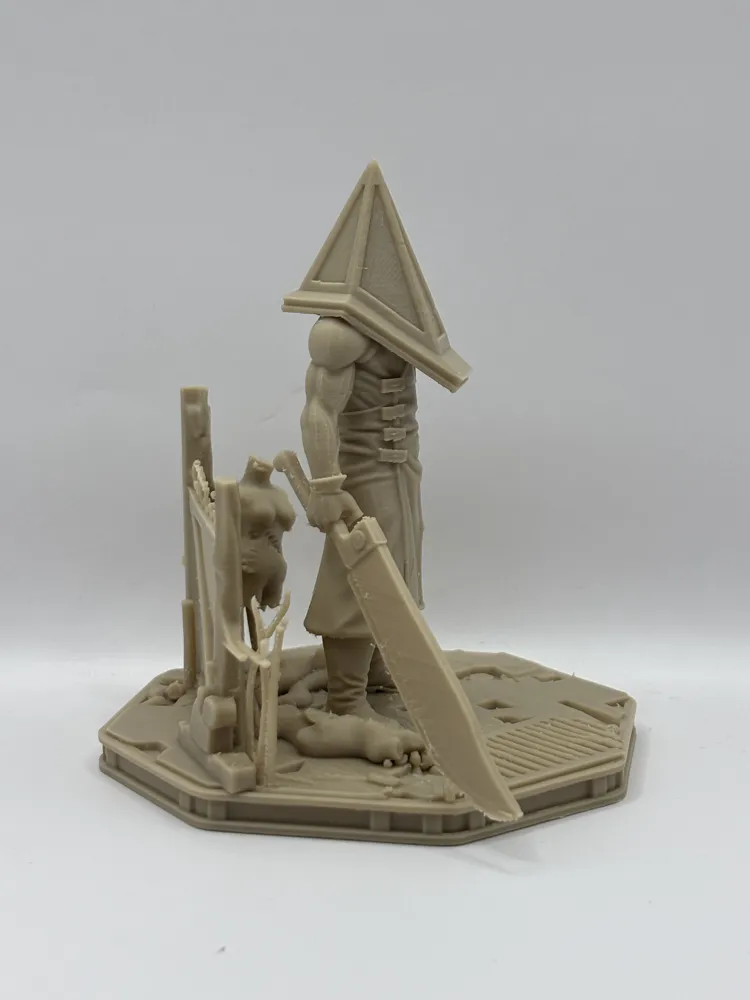 Silent Hill Pyramid Head Figure - Free 3D Print Model - MakerWorld