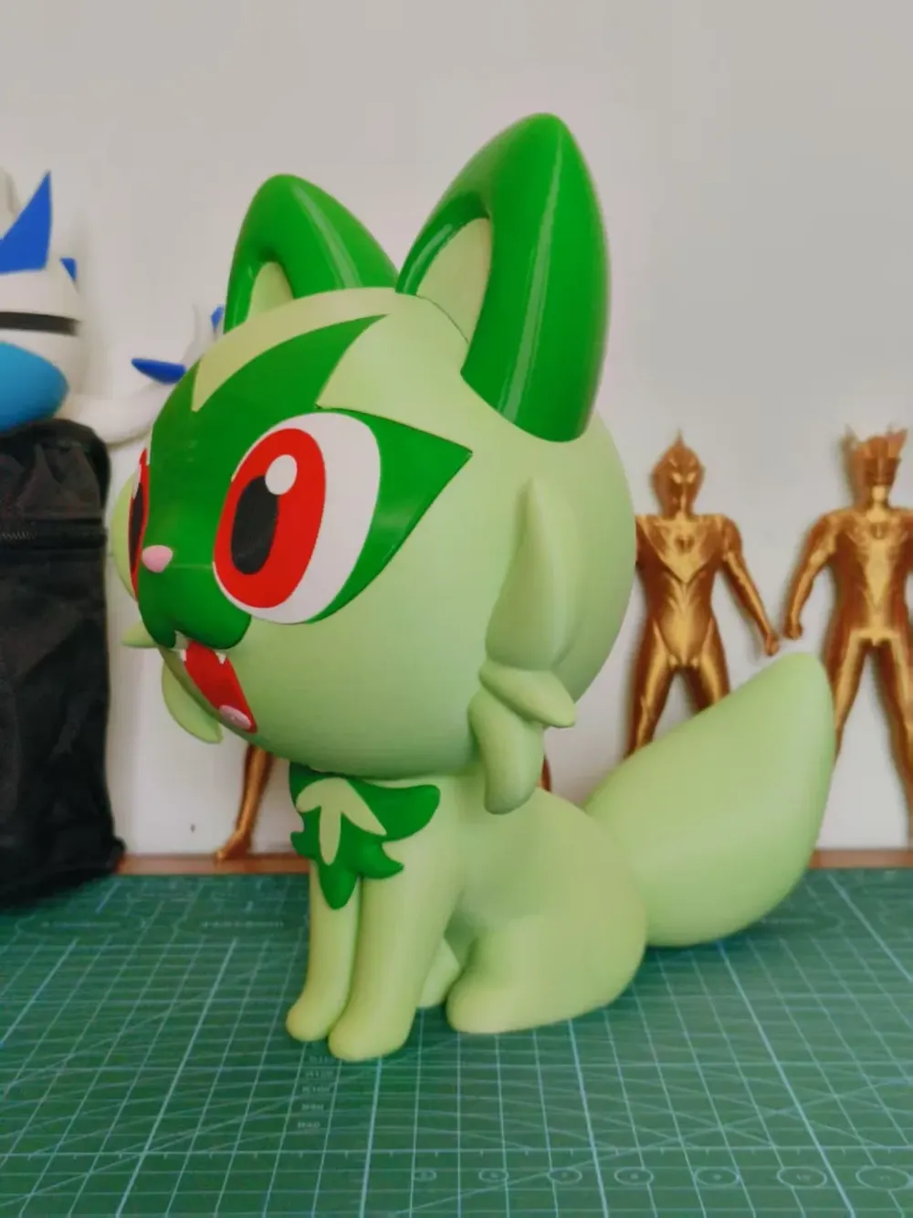 Pokémon—Sprigatito Assembly Model (AMS-free) - Free 3D Print Model ...