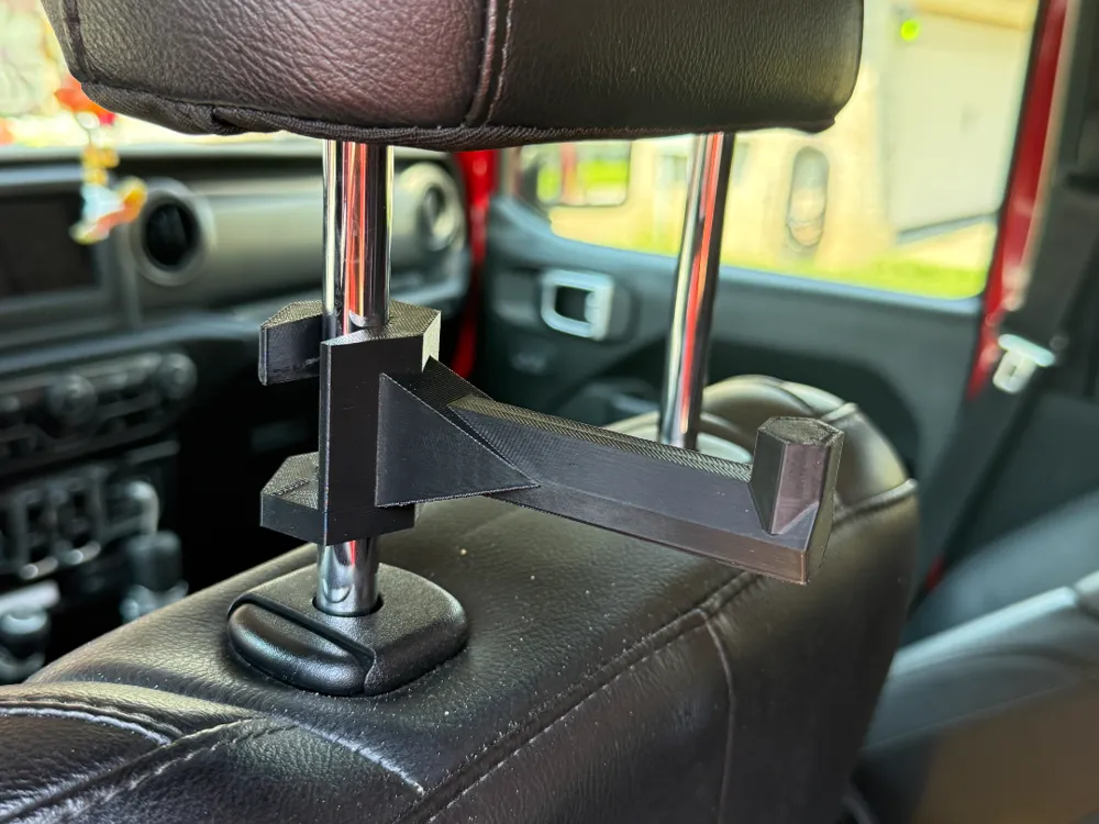 Kopfstützen-Bow Buddy Typ Aufhänger von SpaceMule MakerWorld: Kostenlose 3D-Modelle herunterladen