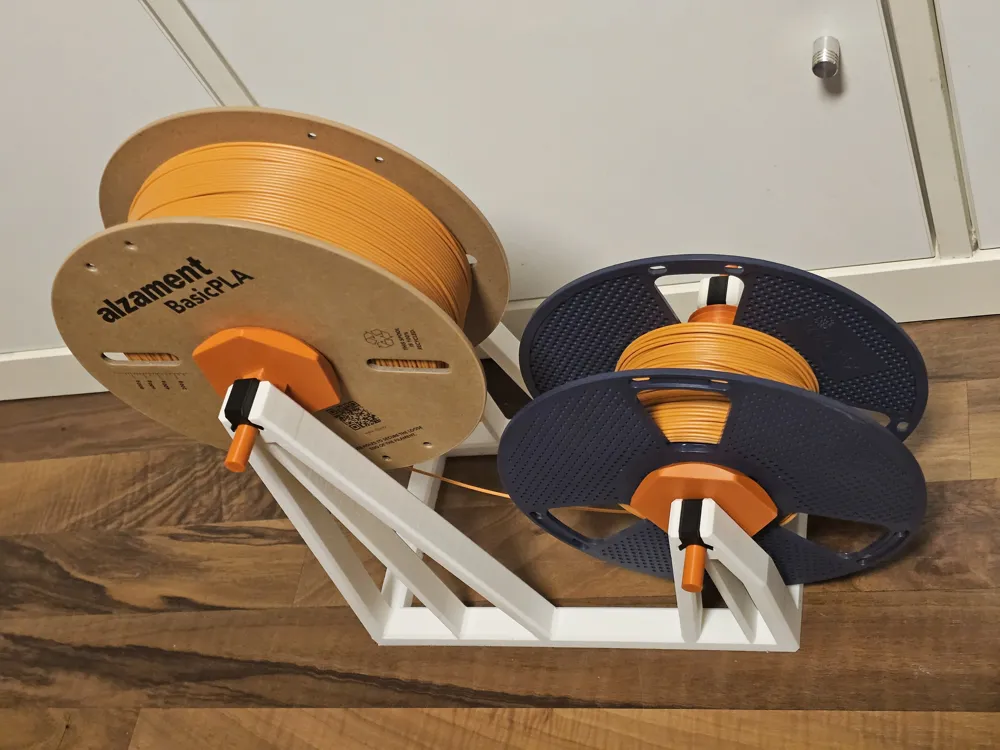 Easy Fast Spool Respooler 100% printed - Free 3D Print Model - MakerWorld