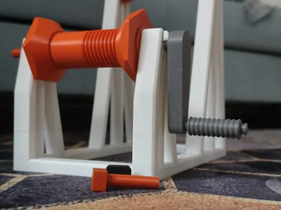 Easy Fast Spool Respooler 100% printed - Free 3D Print Model - MakerWorld