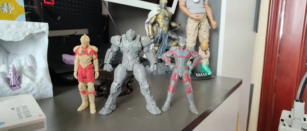 Mobile Ultraman Model 3 (Fine Model) by 熊小猫 MakerWorld: Download Free ...