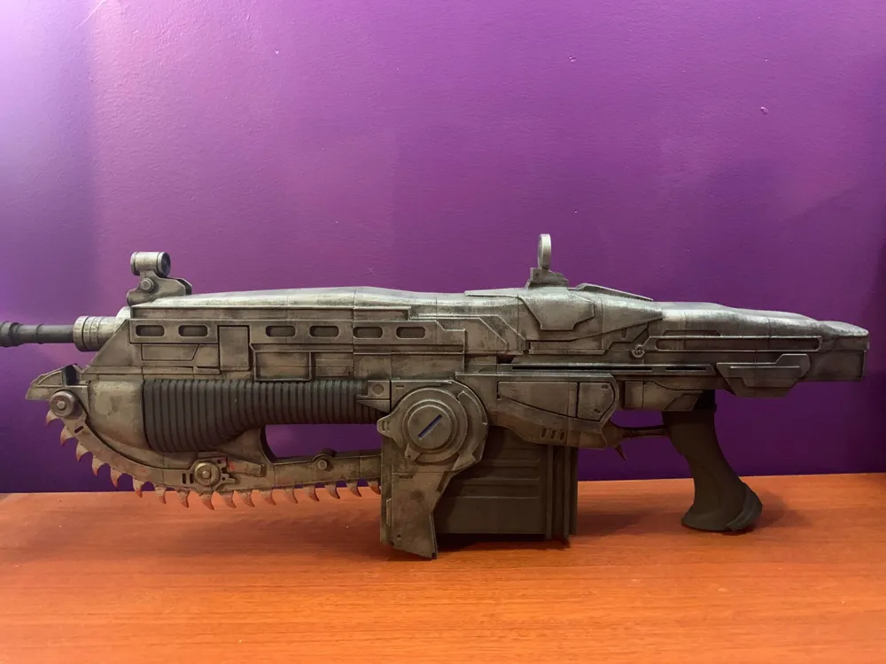 Gears of War Lancer MK1 by EhRabz MakerWorld: Download Free 3D Models