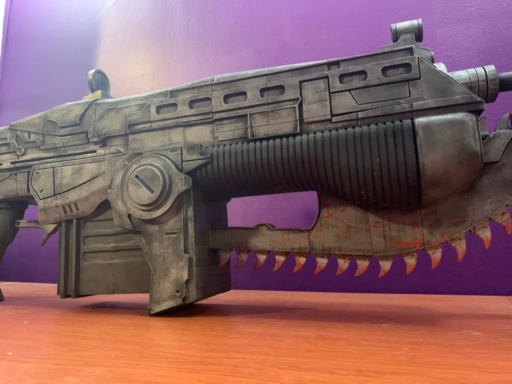 Gears of War Lancer MK1 by EhRabz MakerWorld: Download Free 3D Models