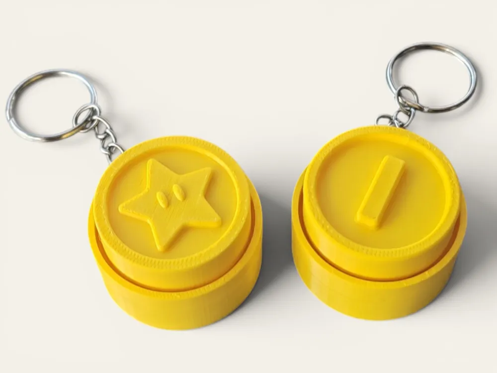 Mario Coins - Sculpt Clickers - Free 3D Print Model - MakerWorld