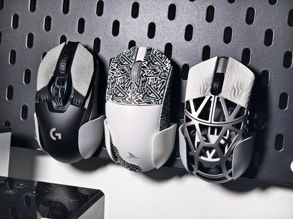 SKADIS mouse holder - Free 3D Print Model - MakerWorld