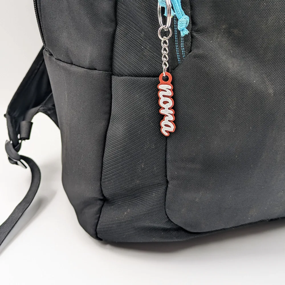Keychain Name Tags - Free 3D Print Model - MakerWorld