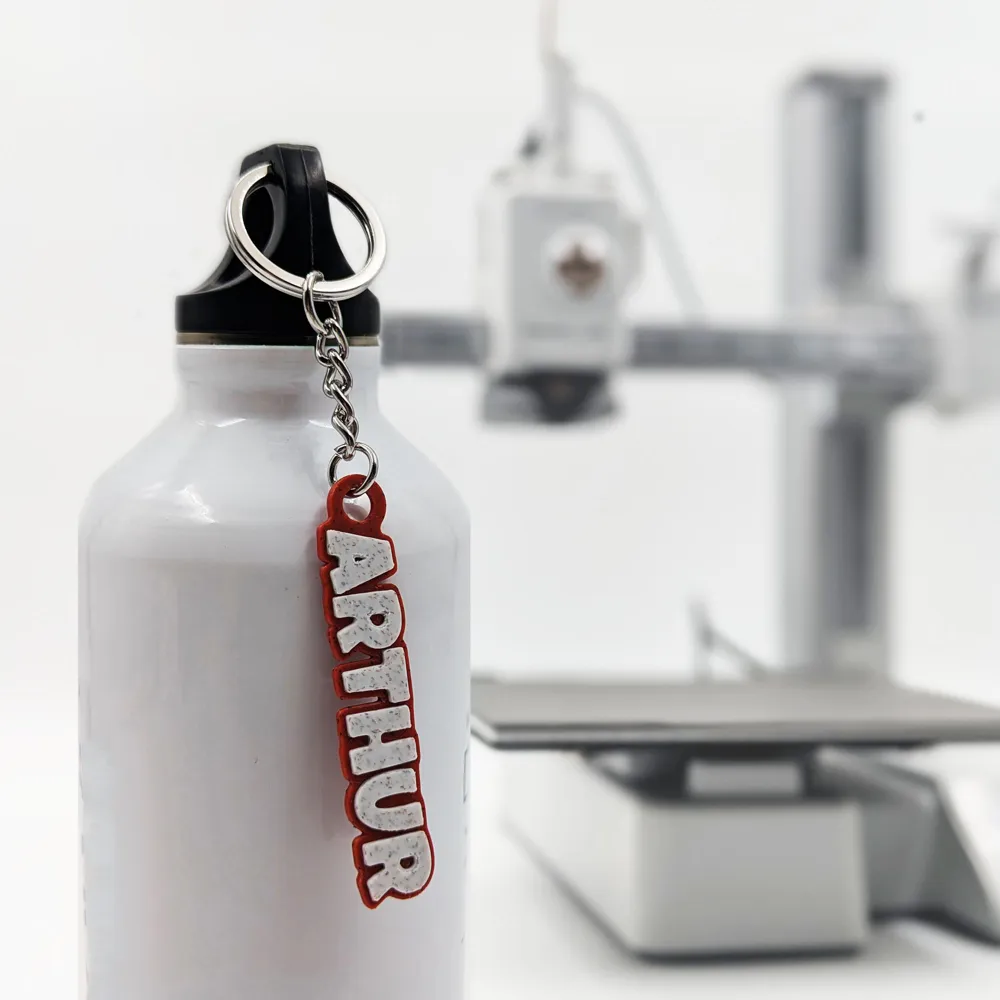 Keychain Name Tags - Free 3D Print Model - MakerWorld