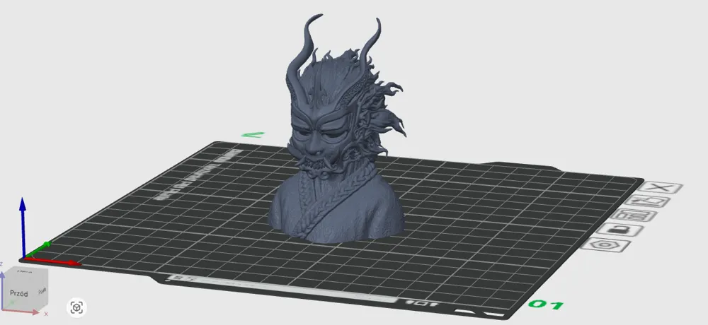 Shadow slave - Sunny demon mask - figure - Free 3D Print Model - MakerWorld