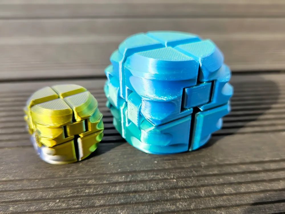 Infinity Cube Fidget 8g (print in place) by Mr_Andre MakerWorld ...