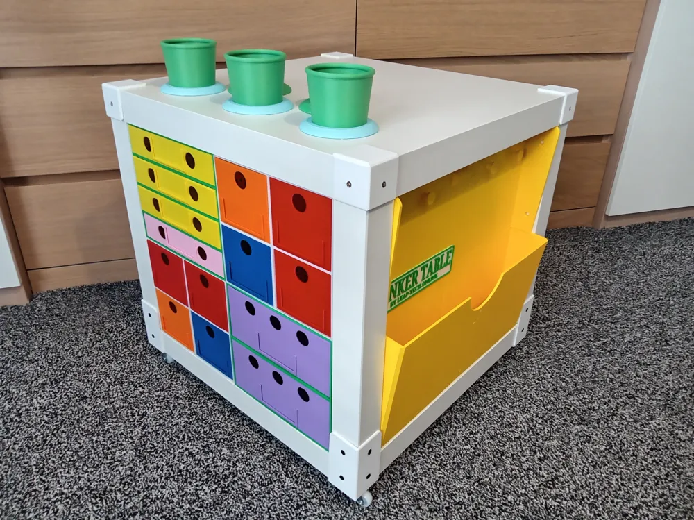 Tinker Table - Ikea & 3D Printing - Craft Table - Free 3D Print Model ...