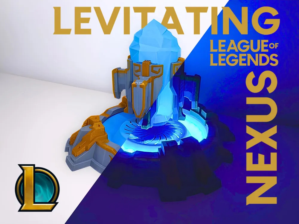 Lámpara Nexus LOL Levitante + RGB por FADY - MakerWorld