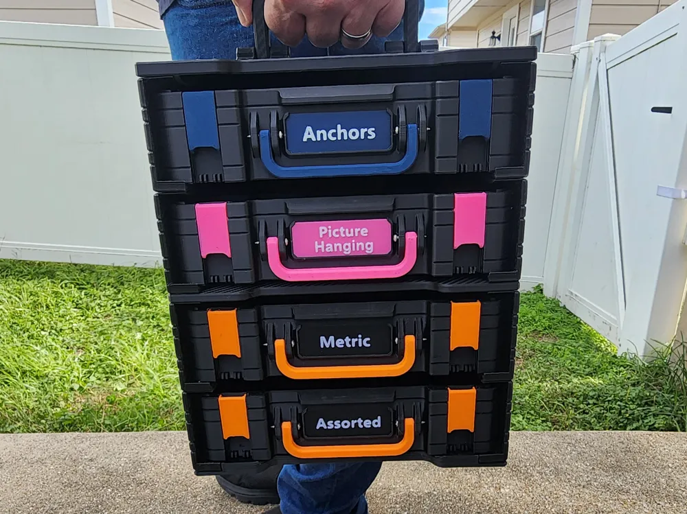 GridStack Modular Multi-Box Storage [Parametric] - Free 3D Print Model ...