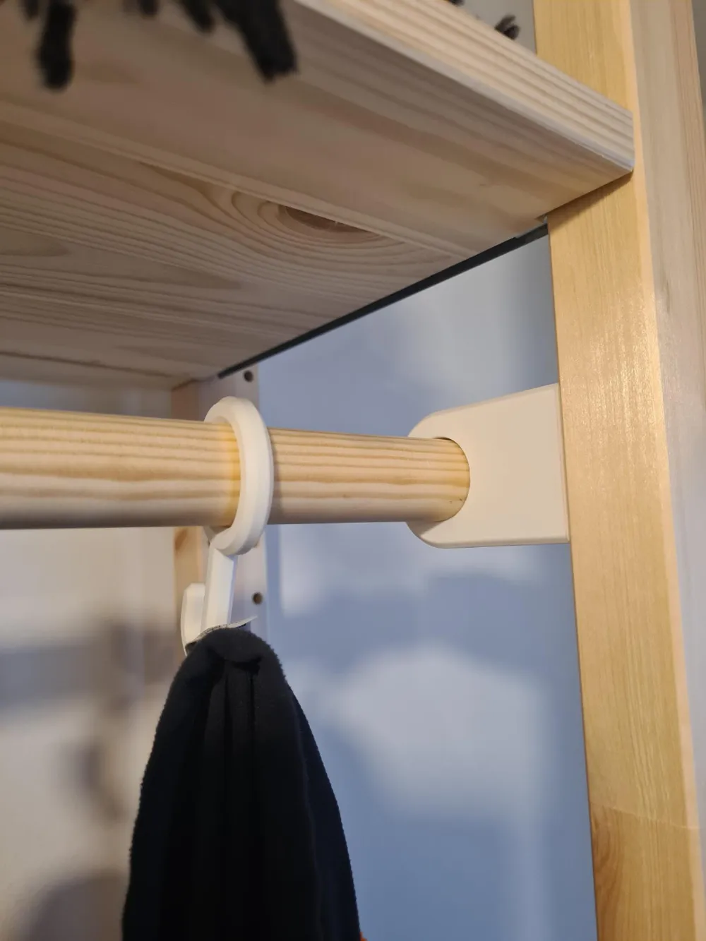 IVAR Wardrobe hook by benkl - MakerWorld