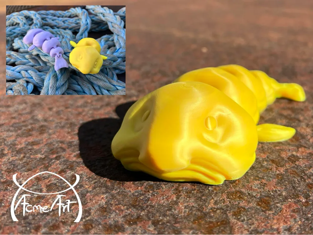 Articulated Blob Fish, So handsome! by AcmeArt - MakerWorld