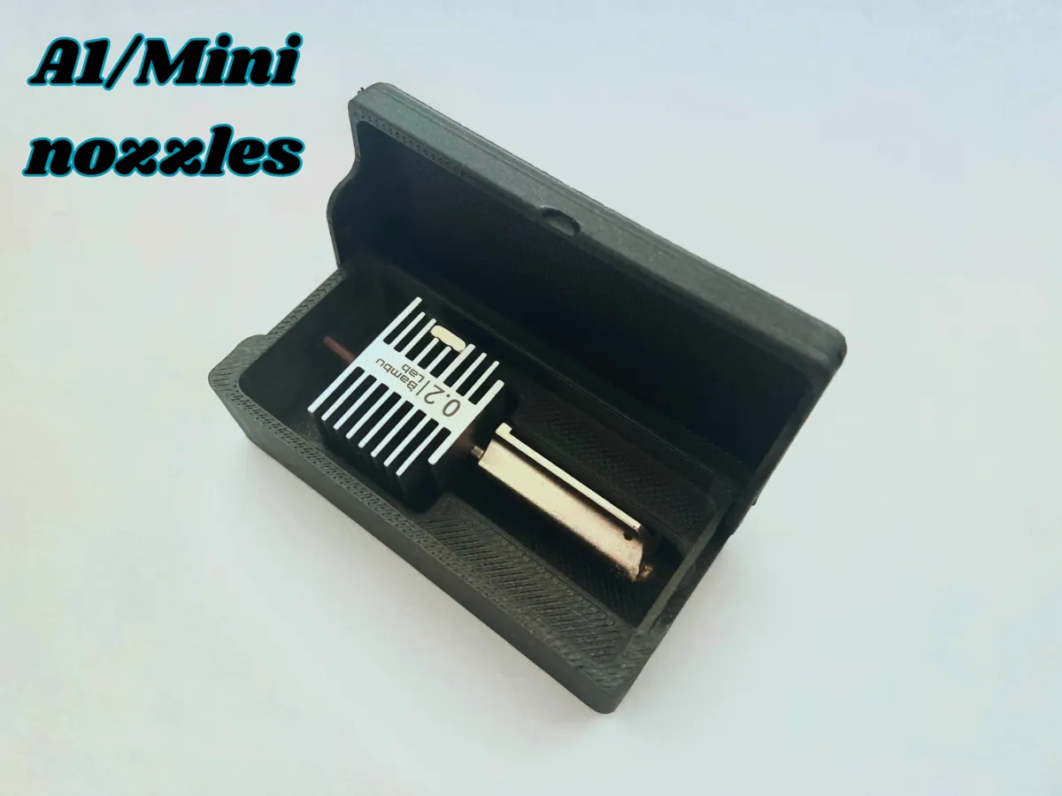 Edeler A1/Mini Nozzle Container - Free 3D Print Model - MakerWorld