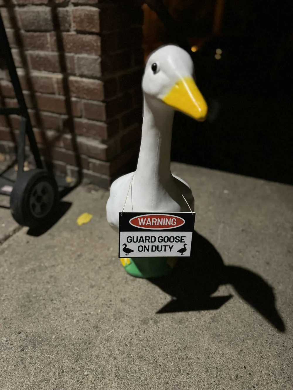 Guard Goose on Duty Porch Goose accessory - Free 3D Print Model ...