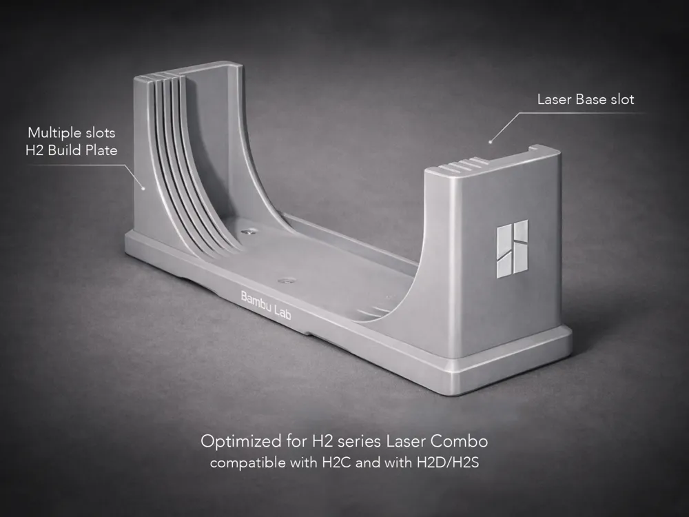 Build Plate Holder for Series H2 Laser Combo - Free 3D Print Model ...