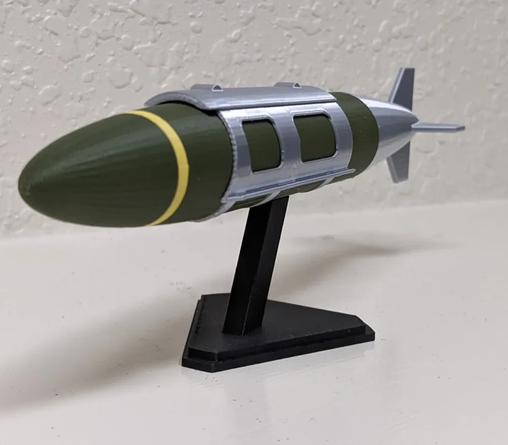 JDAM 1,000lbs Guided Bomb GBU-32 (snaps together) by Rexi Labs - MakerWorld