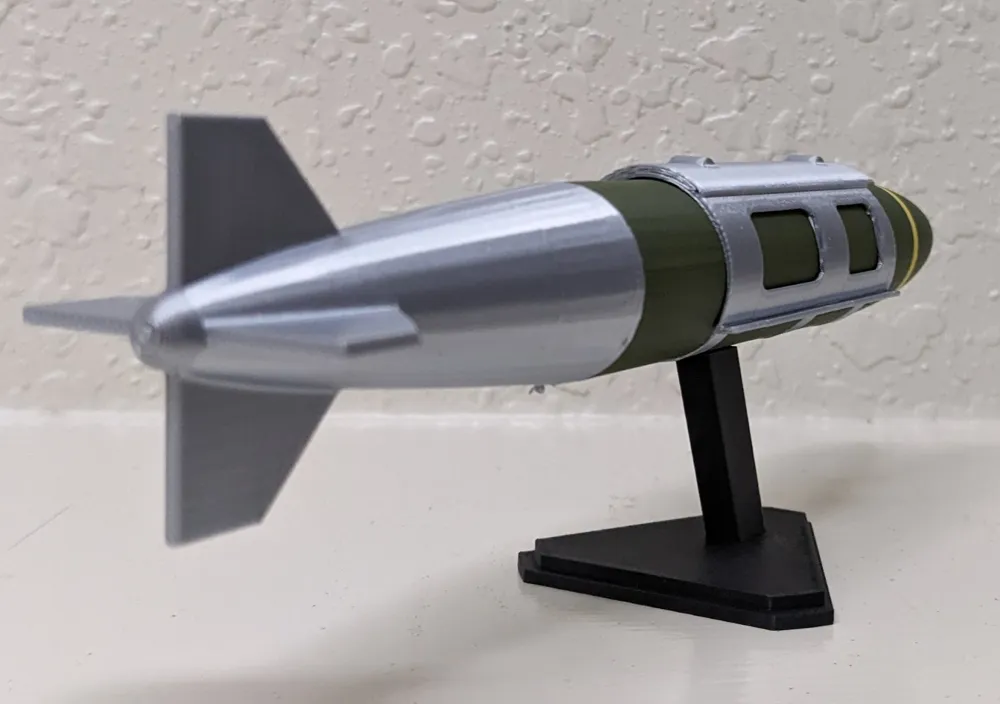 JDAM 1,000lbs Guided Bomb GBU-32 (snaps together) by Rexi Labs - MakerWorld