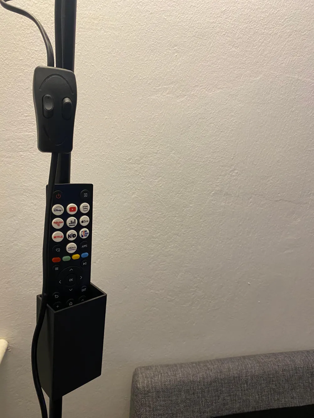 Remote control holder - Free 3D Print Model - MakerWorld