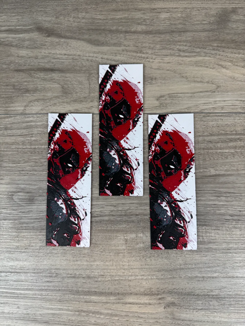 Deadpool Bookmark - Free 3D Print Model - MakerWorld