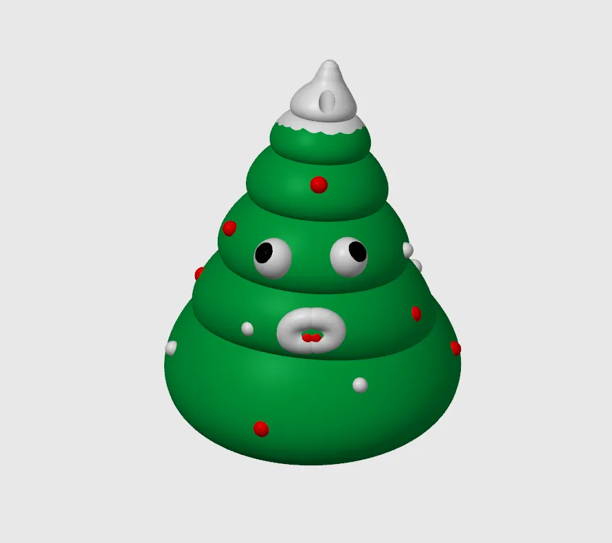 Christmas Blob tree by SamActivity - MakerWorld