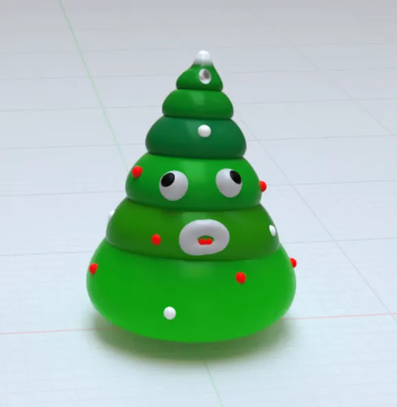 Christmas Blob tree by SamActivity - MakerWorld