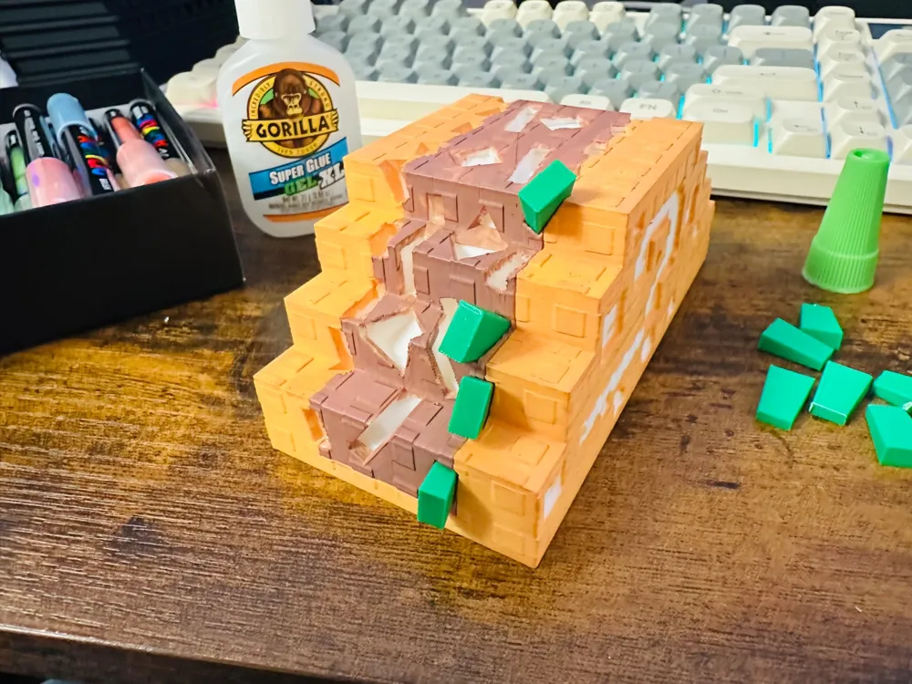 Brainrot Taco Lucky Block - Free 3D Print Model - MakerWorld