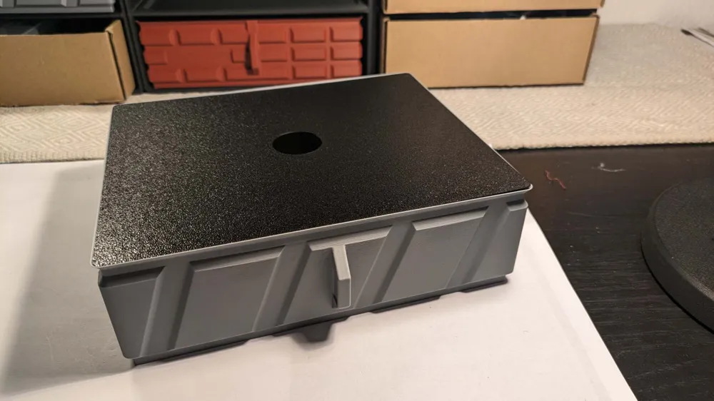 Stackable box with sorting boxes +lid (vase mode) by 3Deee - MakerWorld