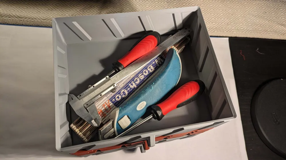 Stackable box with sorting boxes +lid (vase mode) by 3Deee - MakerWorld