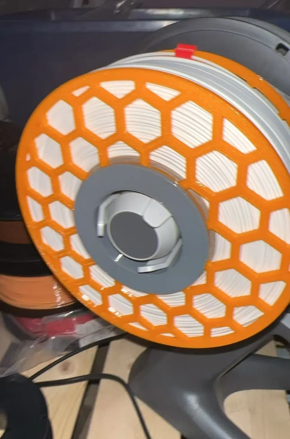 Spool-less filament spool AMS lite spool save filament by 3.7sun ...