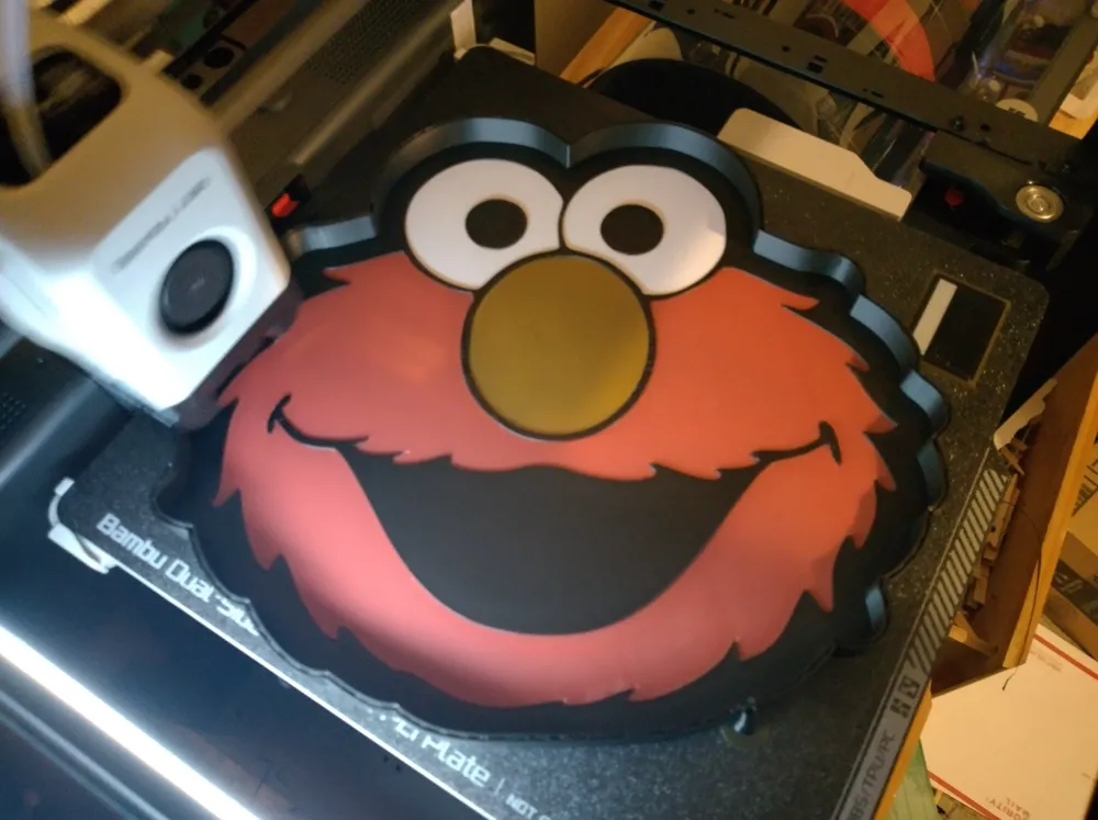 Elmo LED light box by Balorfan85 - MakerWorld