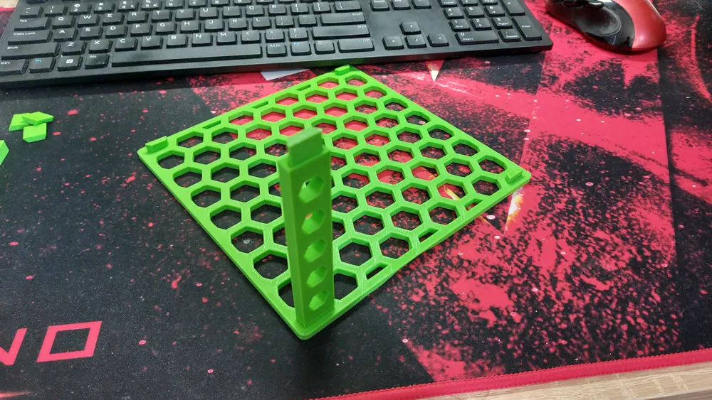 Stackable storage shelf / honeycomb pattern by fmmotif MakerWorld ...